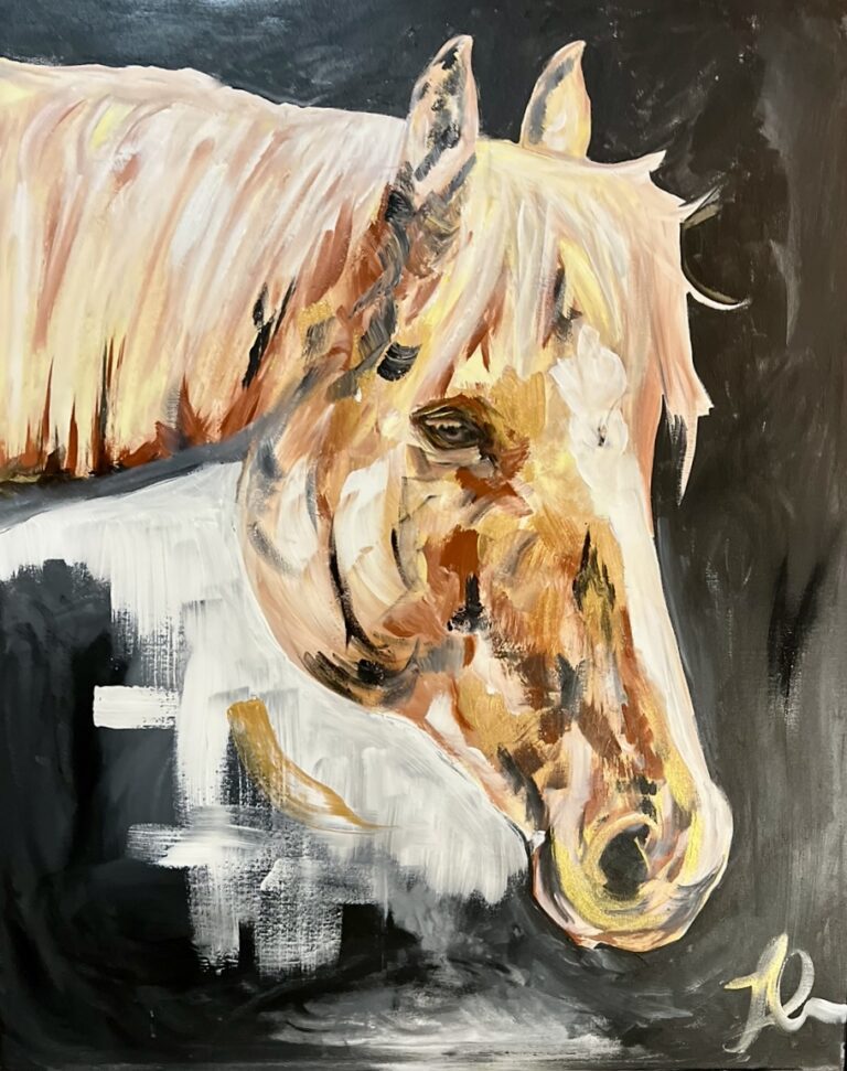 Custom Acrylic Painting - Ranchn' Vibes