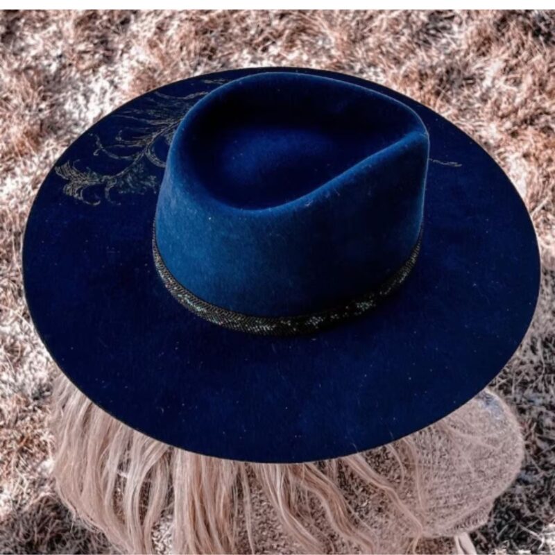 Custom Burned Hat - Ranchn' Vibes